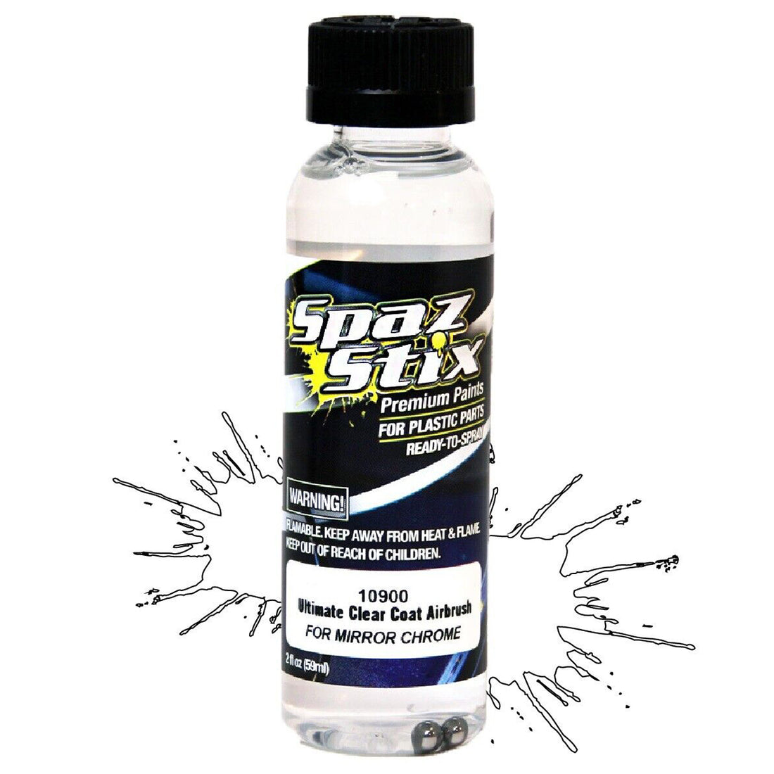 SPAZ STIX ULTIMATE CLEAR COAT AIRBRUSH – Monkey Hobbies