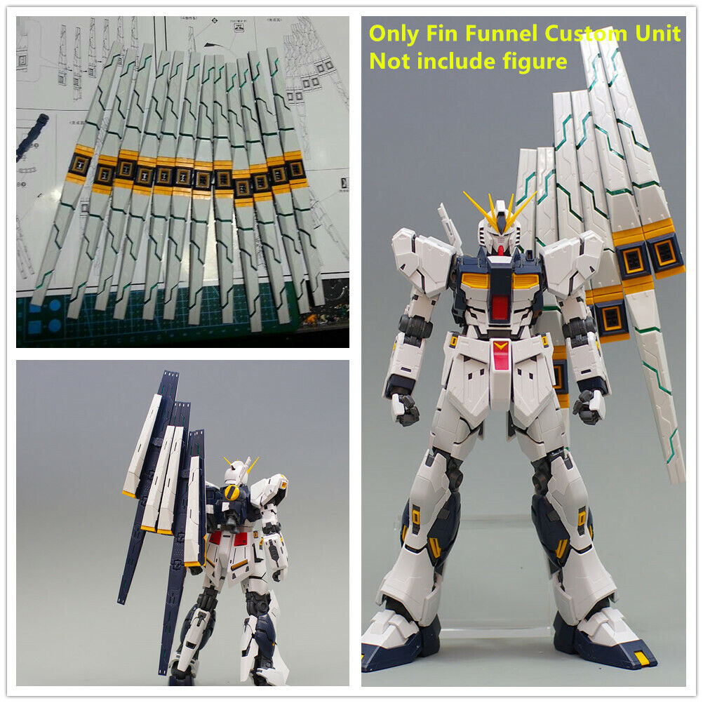 1/00 DX-Hobby MG DOUBLE FIN FUNNEL CUSTON UNIT (for RX-93v) x 12 ...